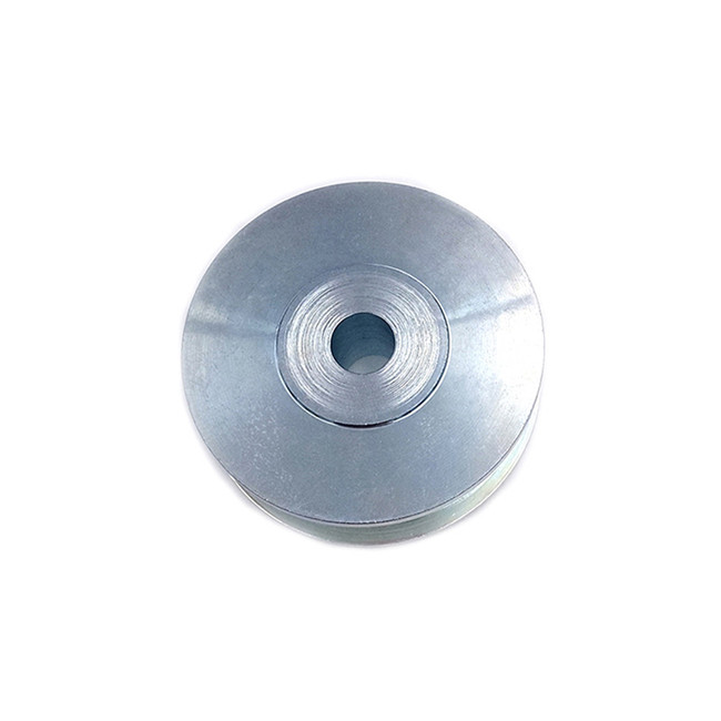 Vertical Lathe CNC Turning Galvanized Sheave Carbon Steel 45 ...